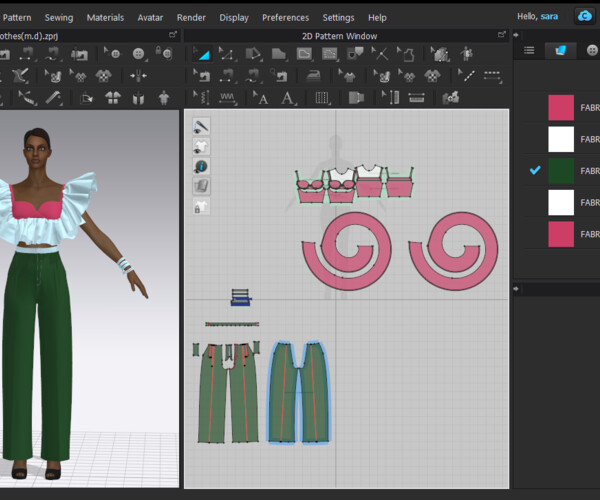 ArtStation - womens clothes | Game Assets