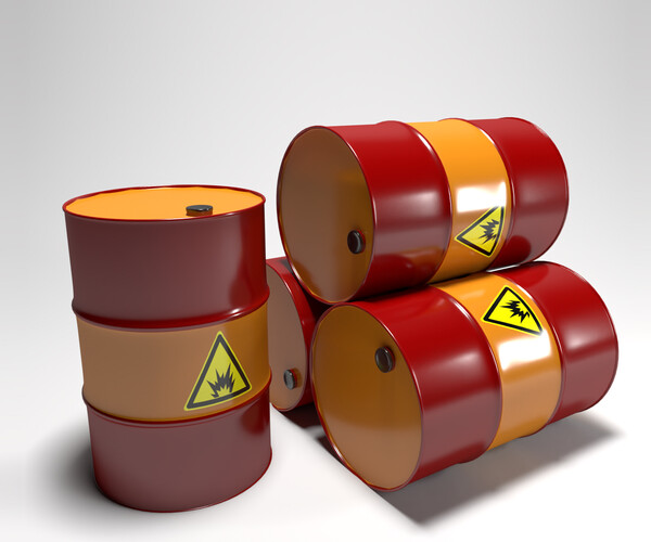 ArtStation - Clean Barrels Collection | Game Assets