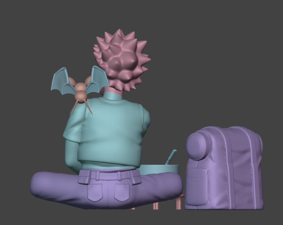 ArtStation - Brock cooking - Pokemon - 3D PRINT | Resources