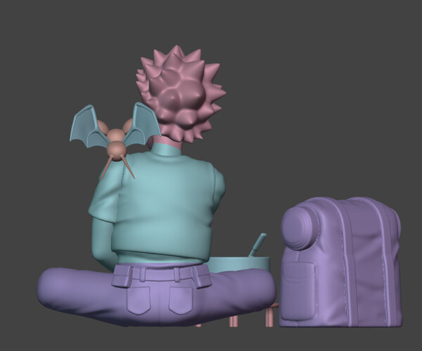 ArtStation - Brock cooking - Pokemon - 3D PRINT | Resources