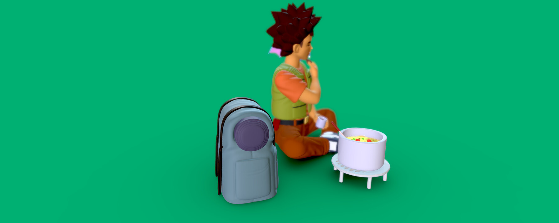 ArtStation - Brock cooking - Pokemon - 3D PRINT | Resources