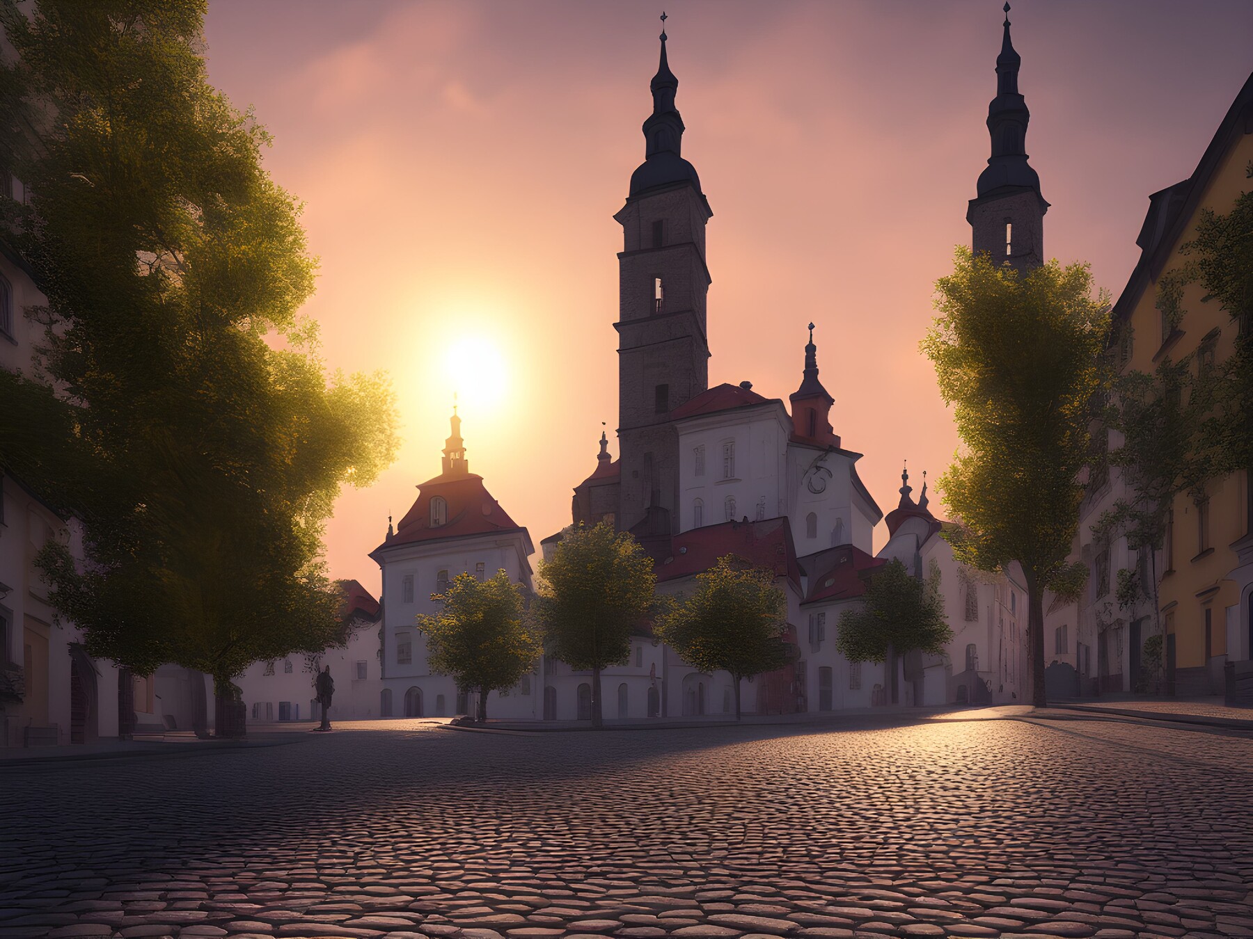 ArtStation - Pack of 12 European City scenes | Artworks