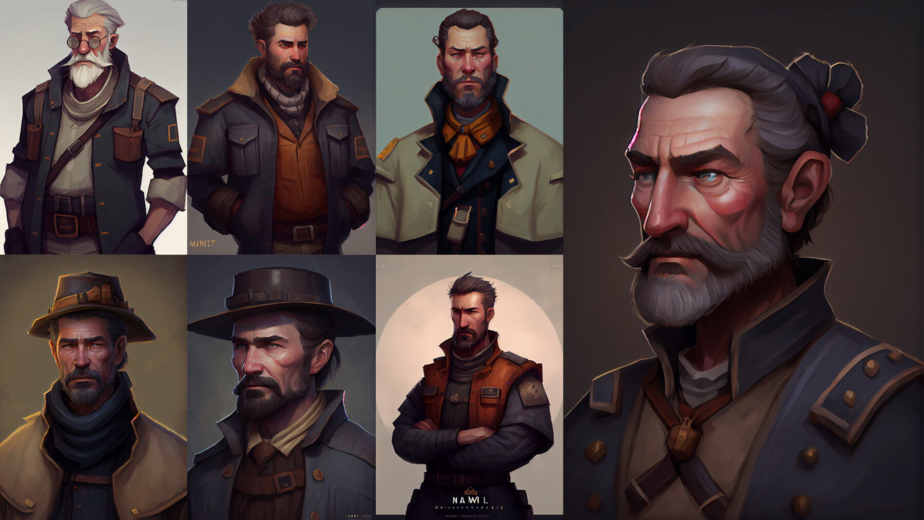 ArtStation - 200 Character concept Illustration Pack Vol.02 | Artworks