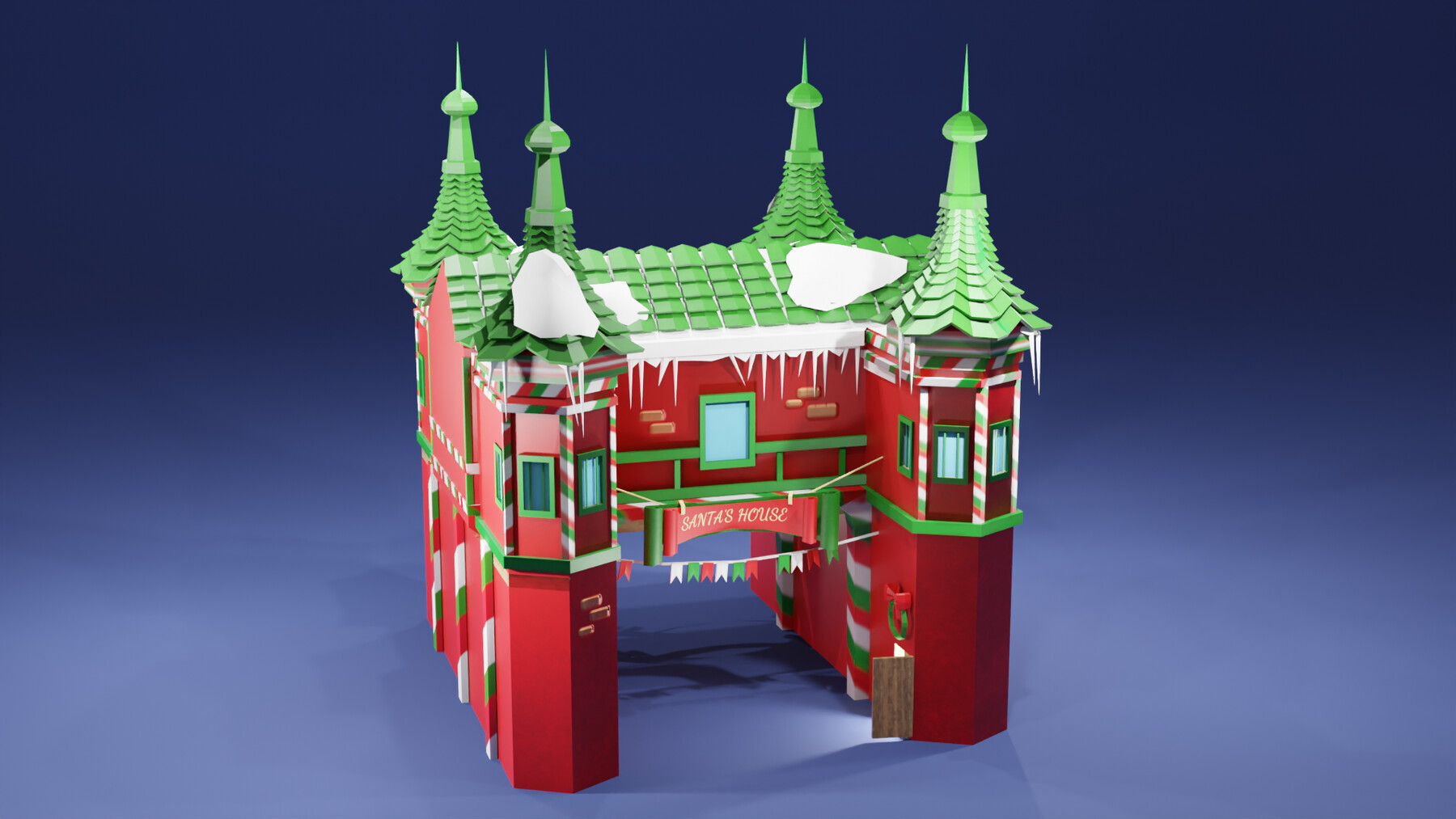 ArtStation - Christmas Environment Package | Game Assets