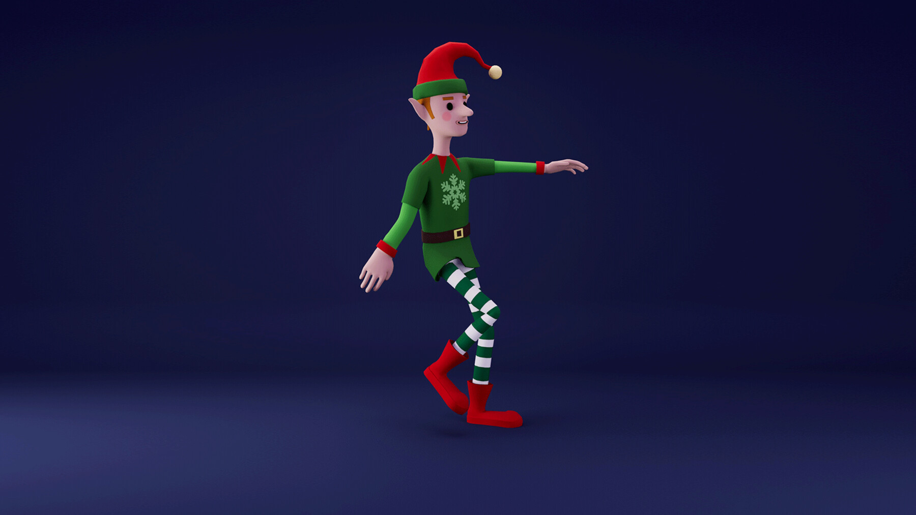 ArtStation - Santa Claus and Elves Christmas Characters | Game Assets