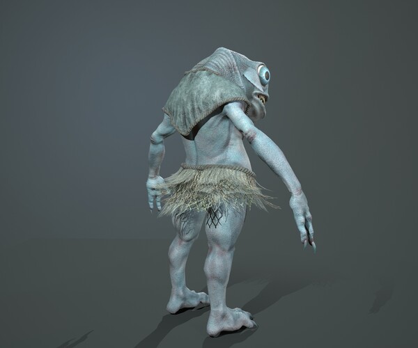 ArtStation - Gecko warrior | Game Assets