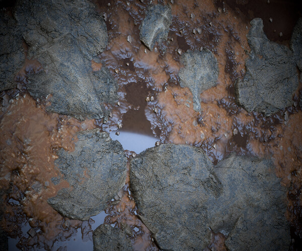 ArtStation - mud VOL 02 - SBS & SBSAR | Game Assets