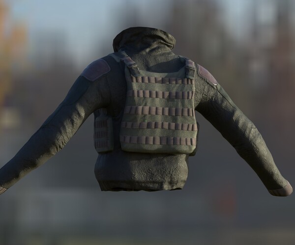 ArtStation - Military Vest - Game Ready | Game Assets