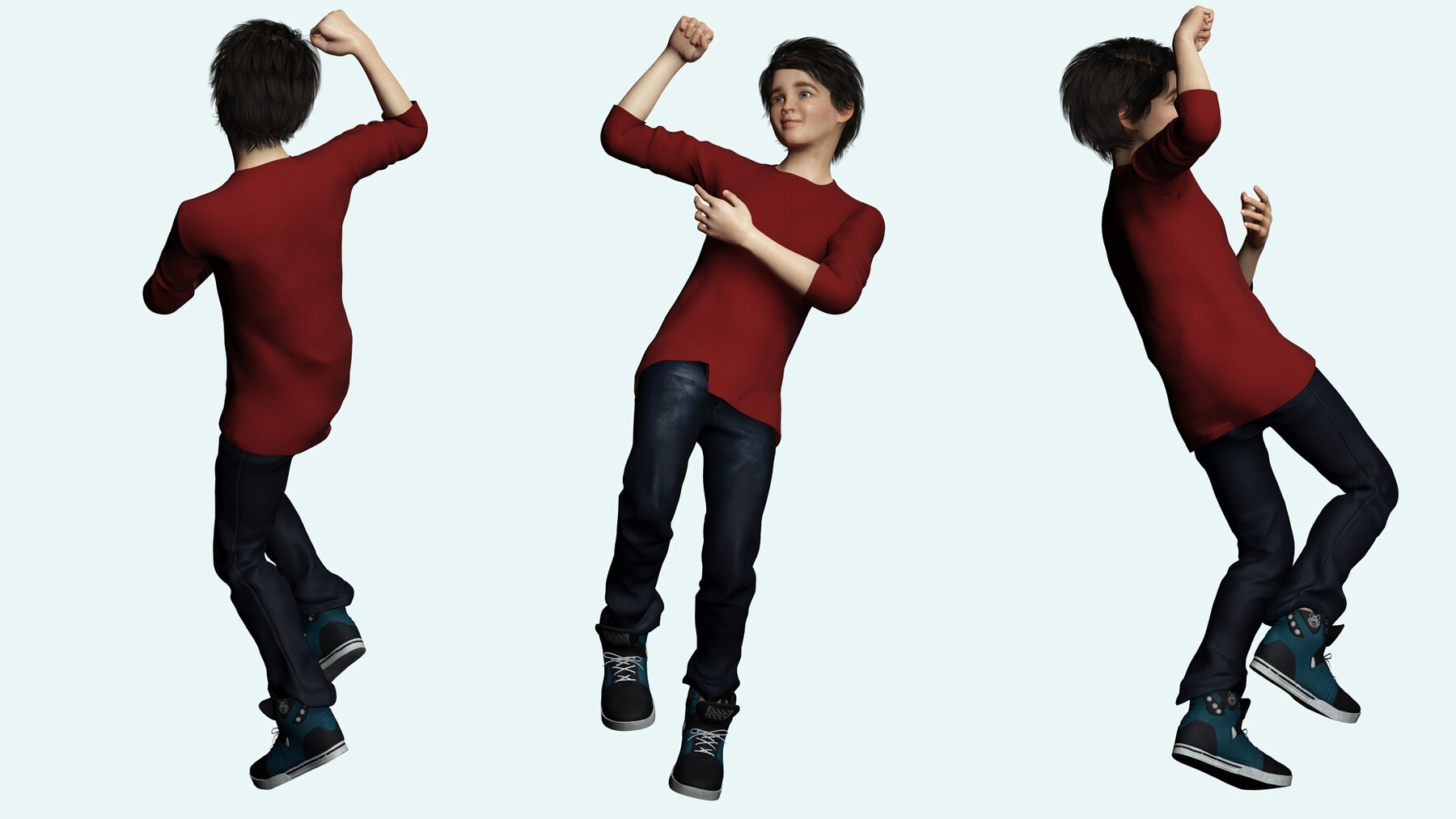 ArtStation - Realistic Boy Child | Game Assets