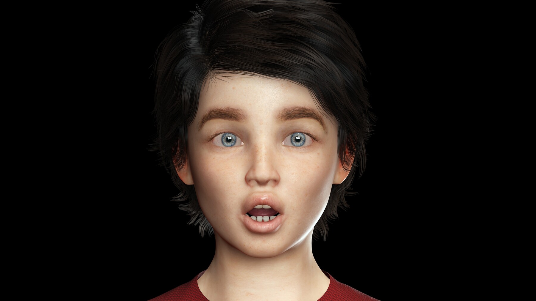 ArtStation - Realistic Boy Child | Game Assets