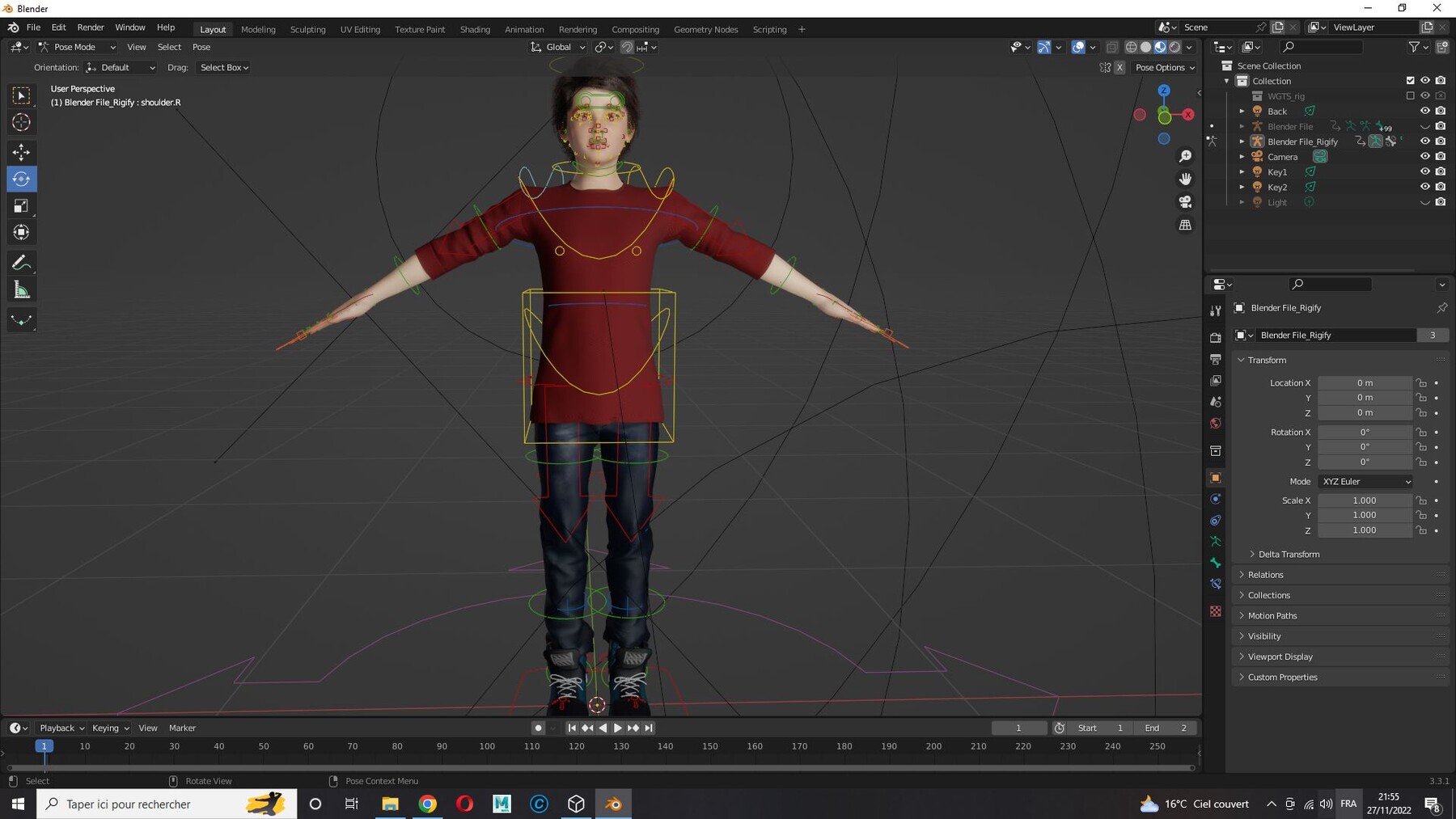 ArtStation - Realistic Boy Child | Game Assets