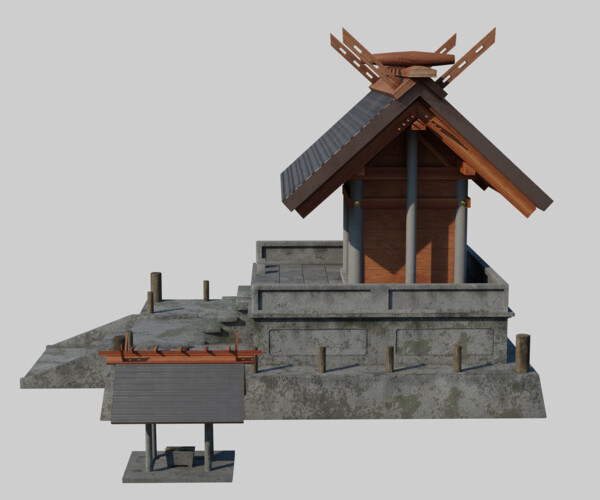 ArtStation - Japanese Temple | Game Assets