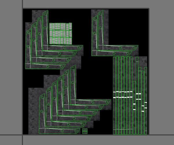 ArtStation - Concrete fences | Game Assets
