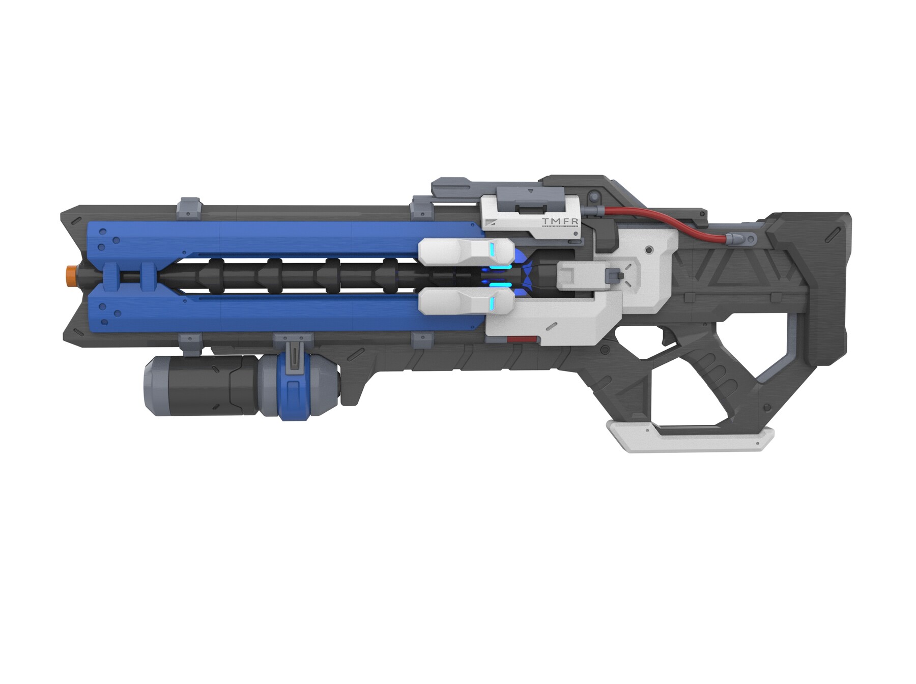 ArtStation - Soldier 76 Pulse Cannon - Overwatch - Printable 3d model ...