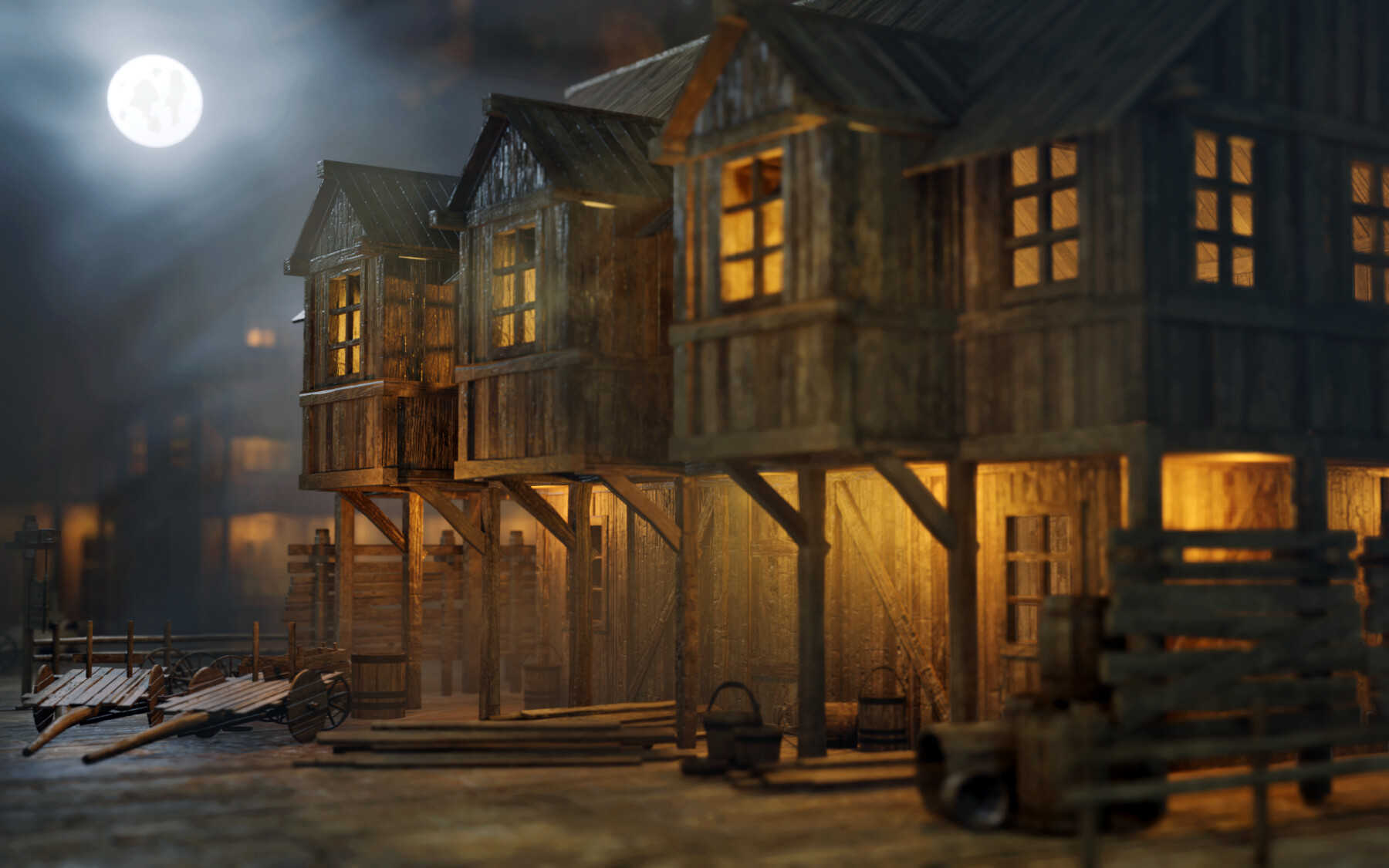 ArtStation - 100+medieval house & asset pack vol 03 | Game Assets