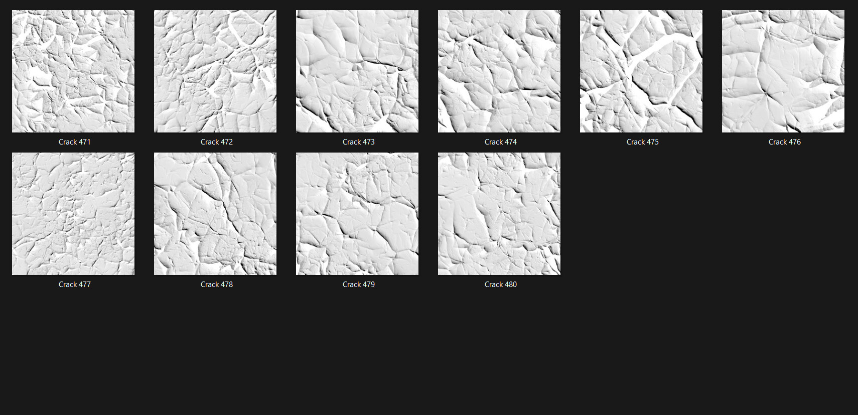 ArtStation - Crack 300 Alpha Patterns 2K Size Full Pack | Brushes