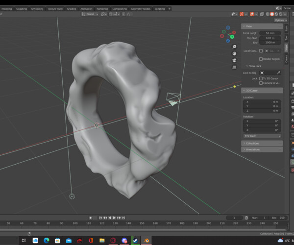 ArtStation - Printable Ring Model | Resources