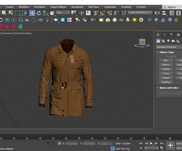 ArtStation - Mens jacket | Game Assets