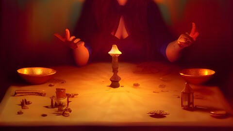 ArtStation - Spirit summoning | Artworks