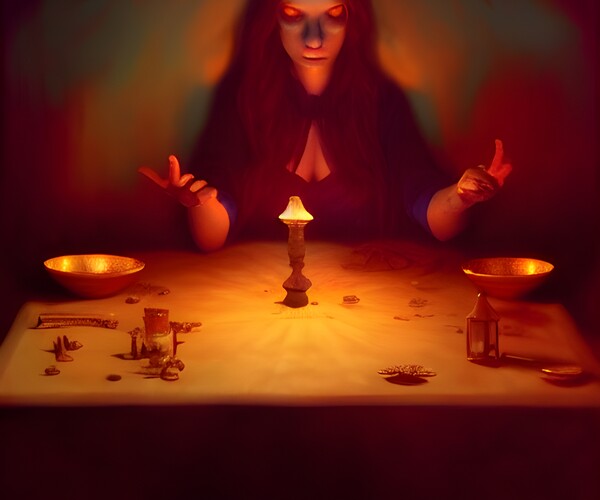 ArtStation - Spirit summoning | Artworks