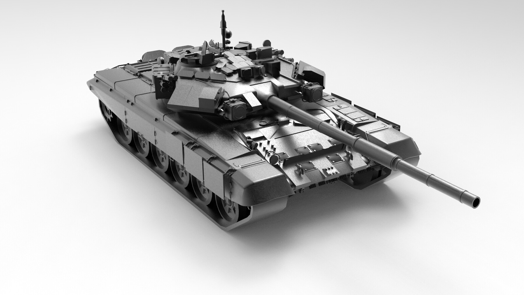 ArtStation - T90 A | Game Assets