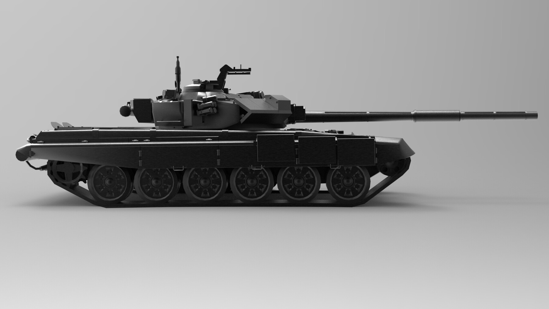 ArtStation - T90 A | Game Assets
