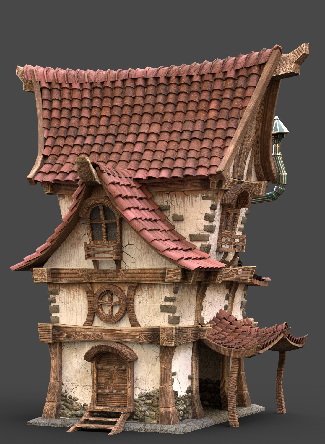 ArtStation - Medieval/Fantasy House | Game Assets
