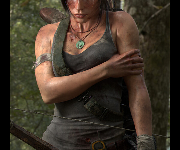 ArtStation - Lara Croft fan art 3D character pack | Game Assets