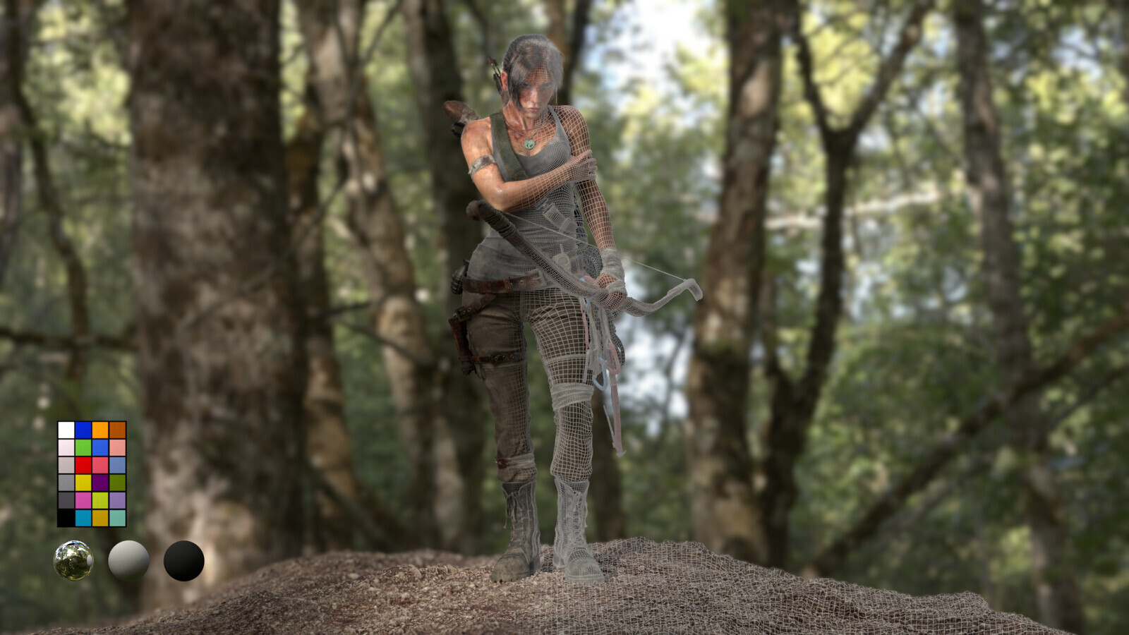 ArtStation - Lara Croft fan art 3D character pack | Game Assets
