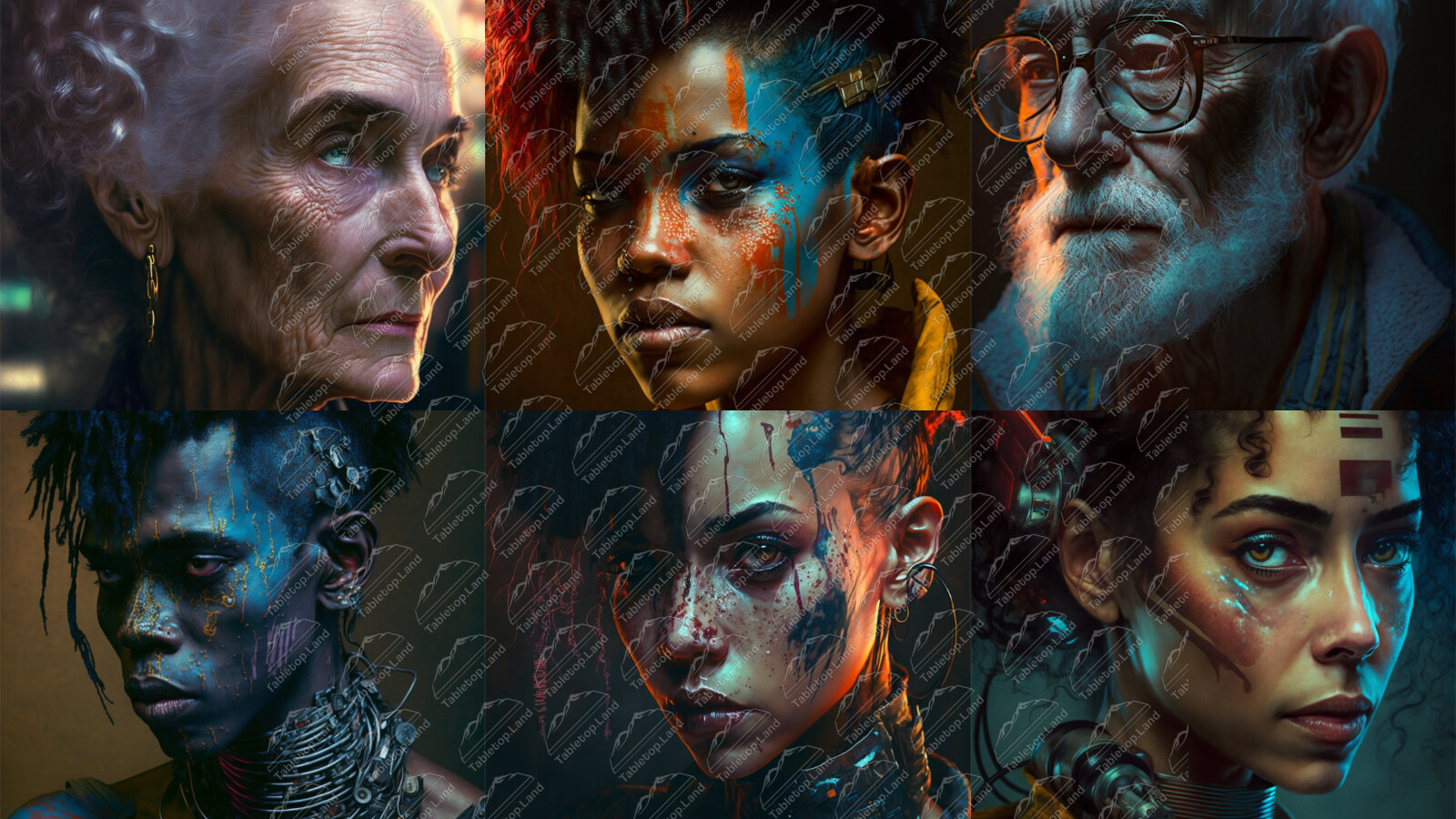 ArtStation - 103 SciFi Portraits Pack | Artworks