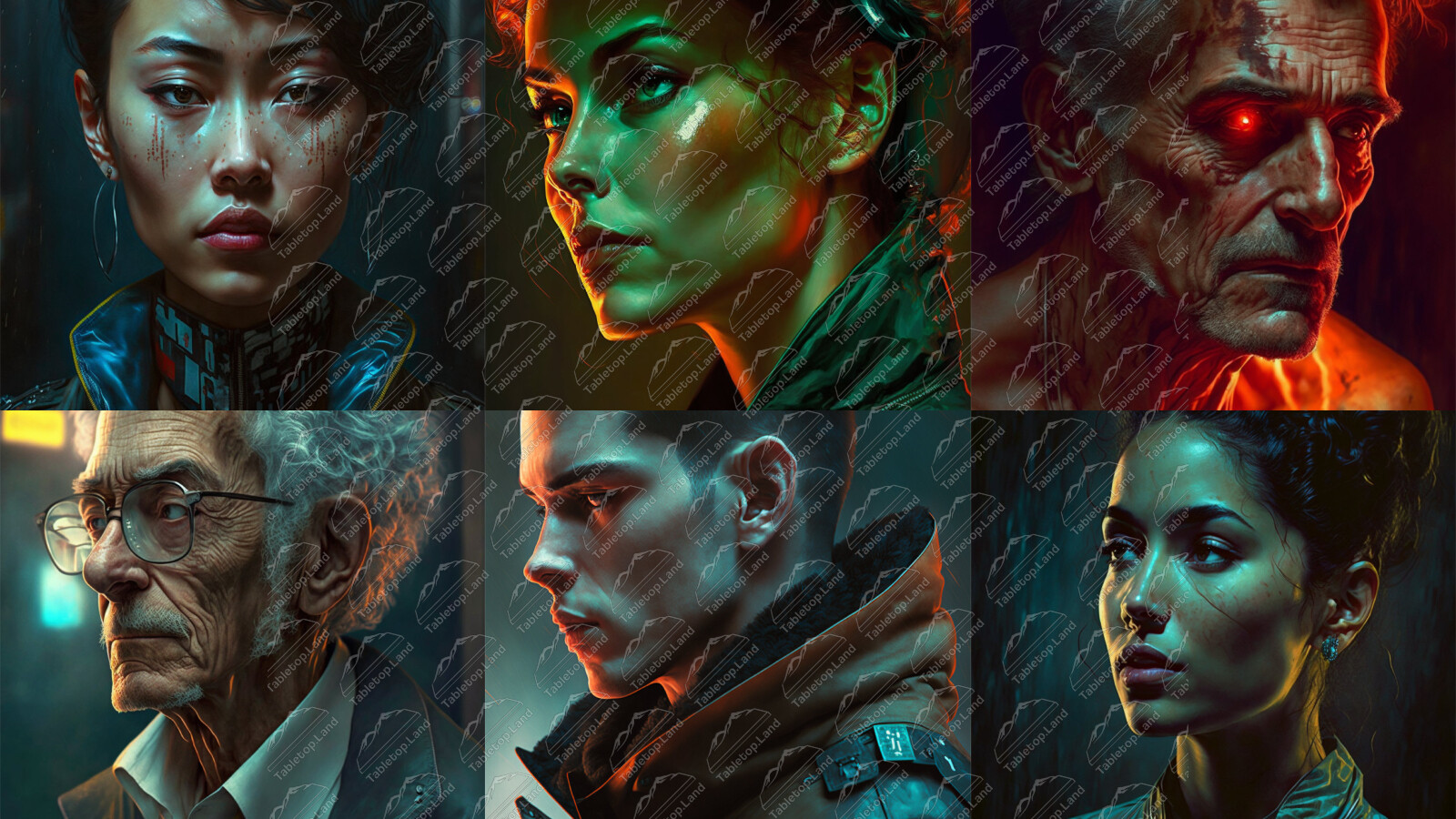 ArtStation - 103 SciFi Portraits Pack | Artworks