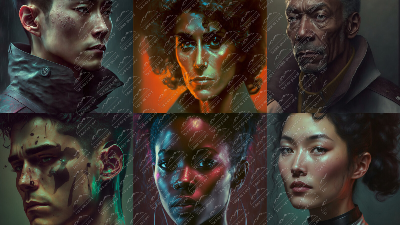 ArtStation - 103 SciFi Portraits Pack | Artworks
