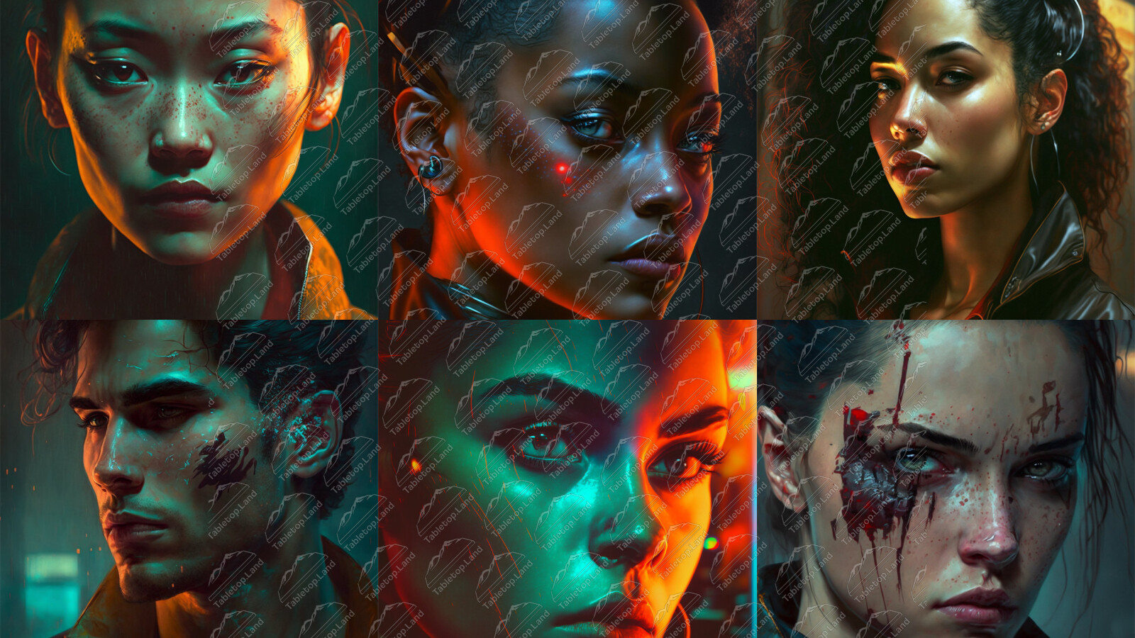 ArtStation - 103 SciFi Portraits Pack | Artworks