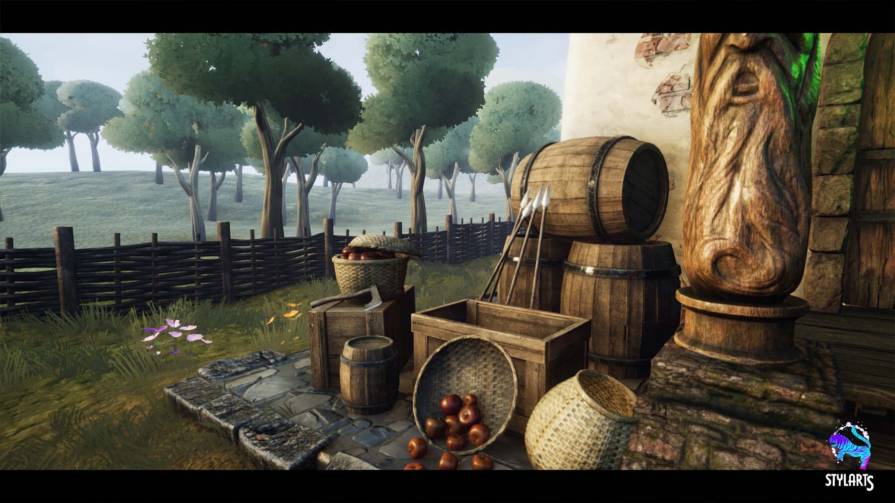 ArtStation - Stylized Viking Hut | Resources