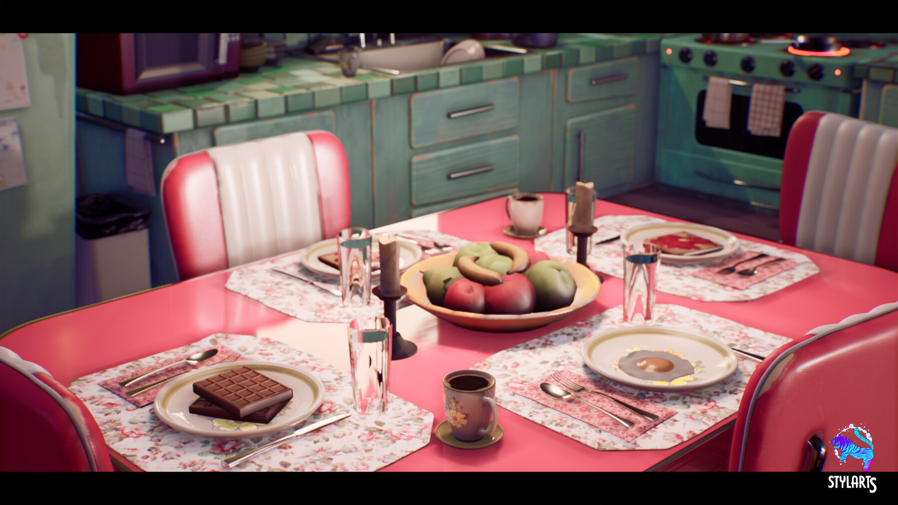 ArtStation - Stylized House Interior | Game Assets