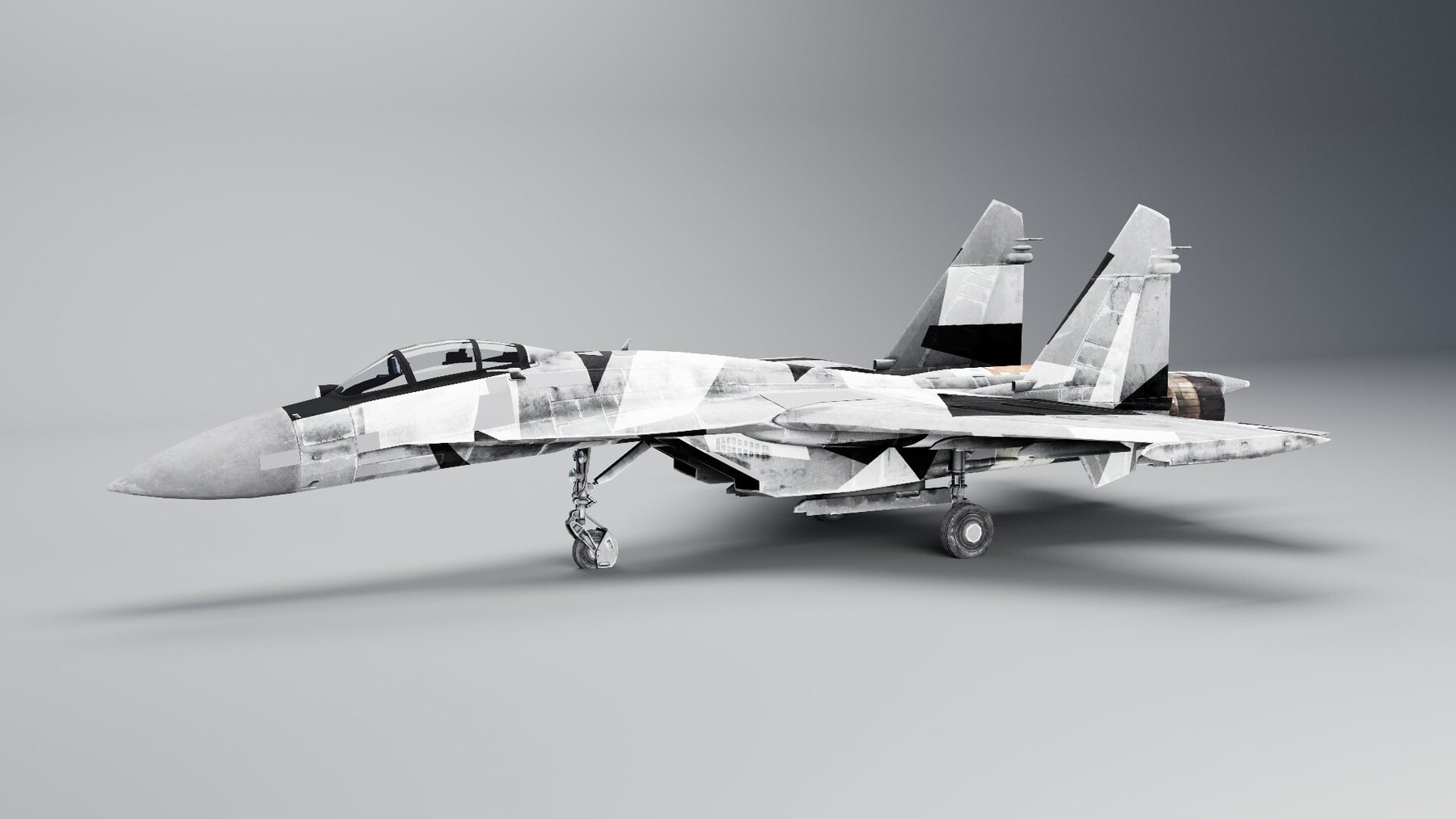 ArtStation - Soukhoï Su-35 BM | Game Assets