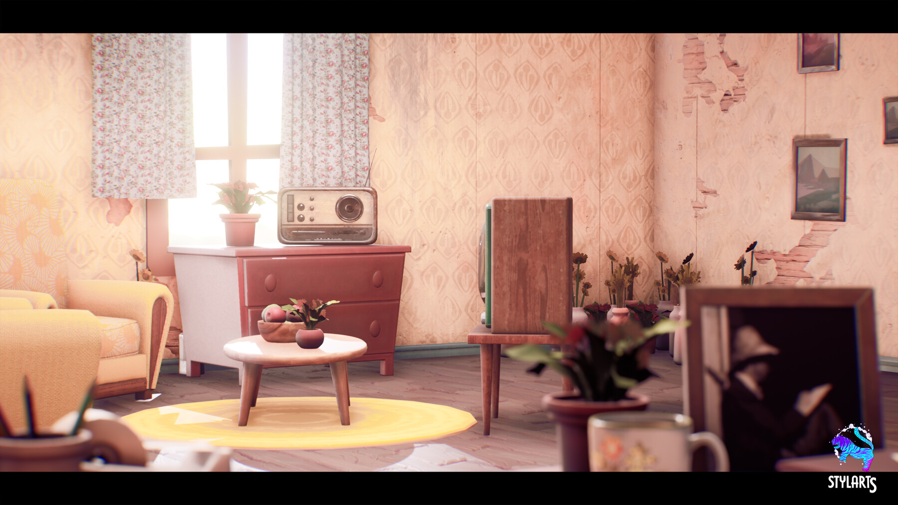 ArtStation - Stylized House Interior | Game Assets