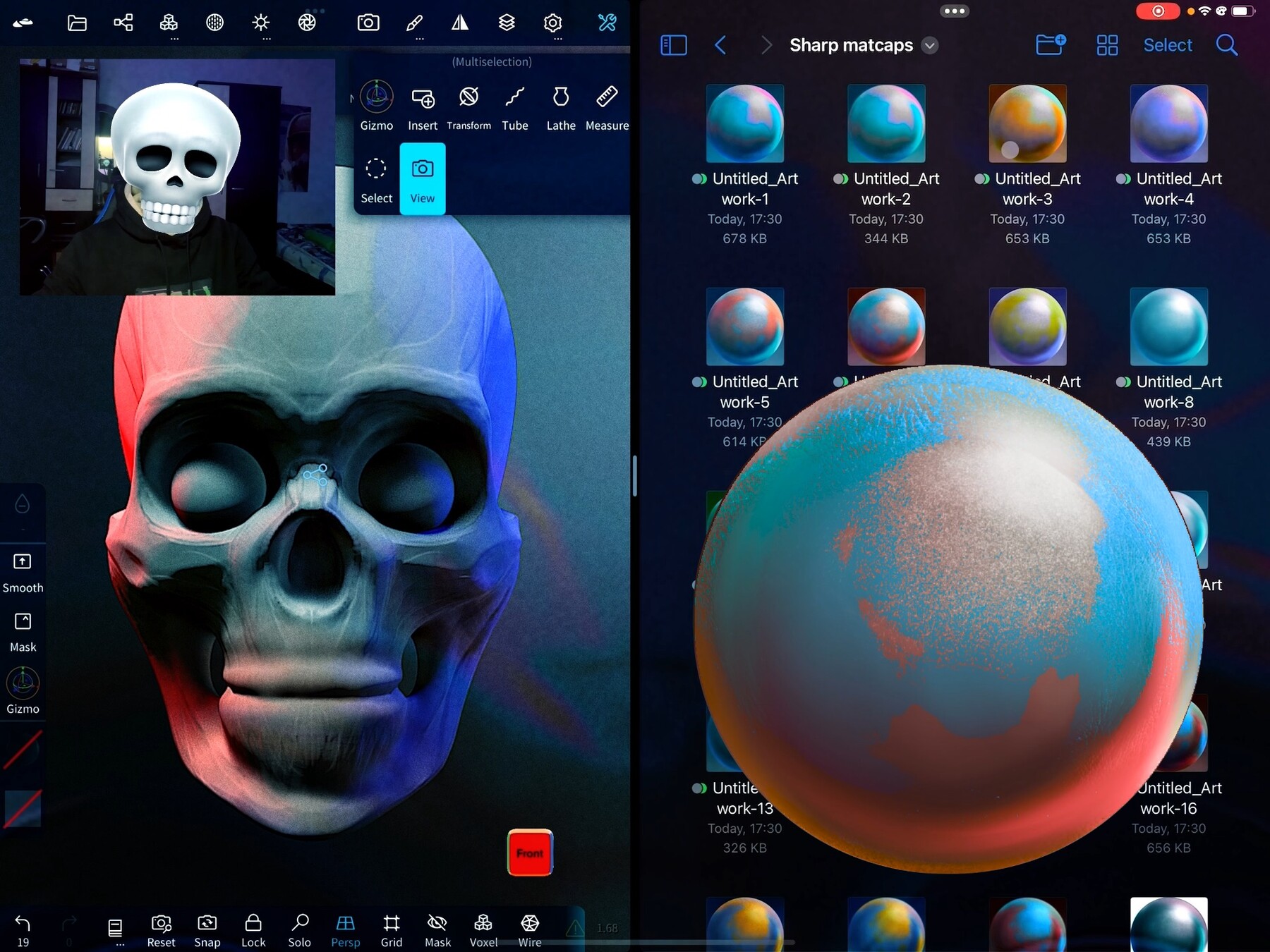 ArtStation - MATCAPS 4.0 - resource pack - png files, nomad sculpt json ...
