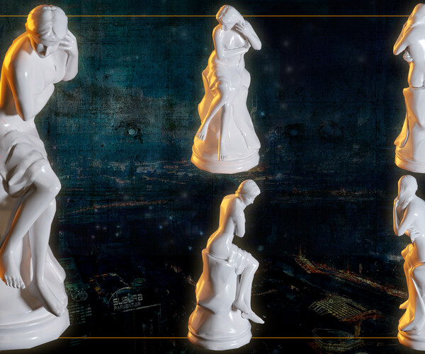 ArtStation - 10 Statues_ 3d model | Resources