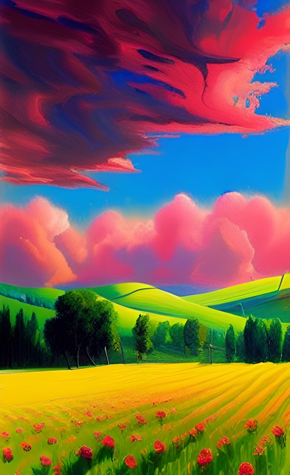 ArtStation - Lush green valley 6000 jpg pack wombo art | Artworks