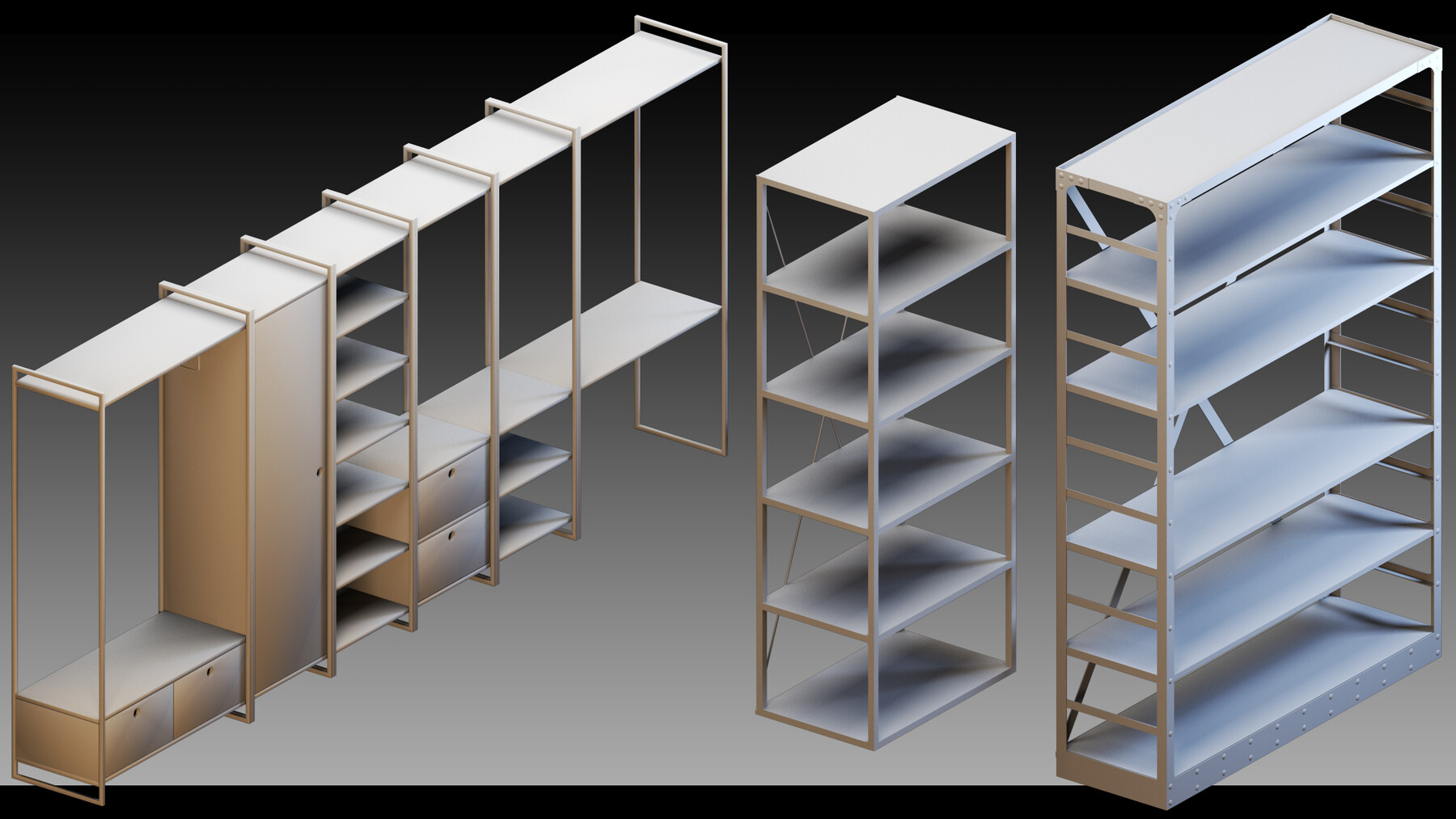 ArtStation - 58 Interior Objects- Vol 03- High detail 3d models | Resources