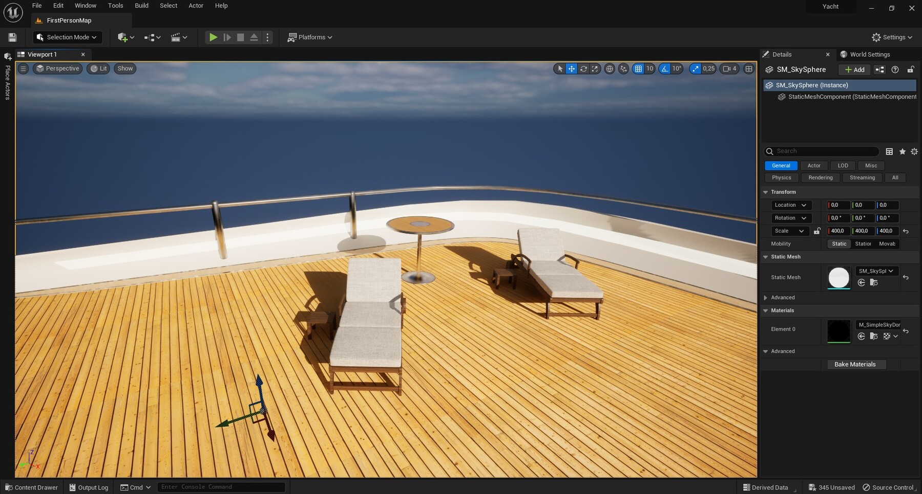 ArtStation - Yacht Design | Game Assets