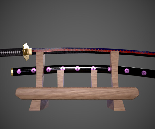 ArtStation - Shusui Sword | Game Assets