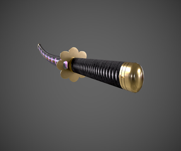 ArtStation - Shusui Sword | Game Assets