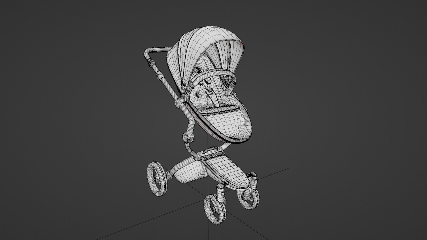 ArtStation - Stroller 3D | Game Assets