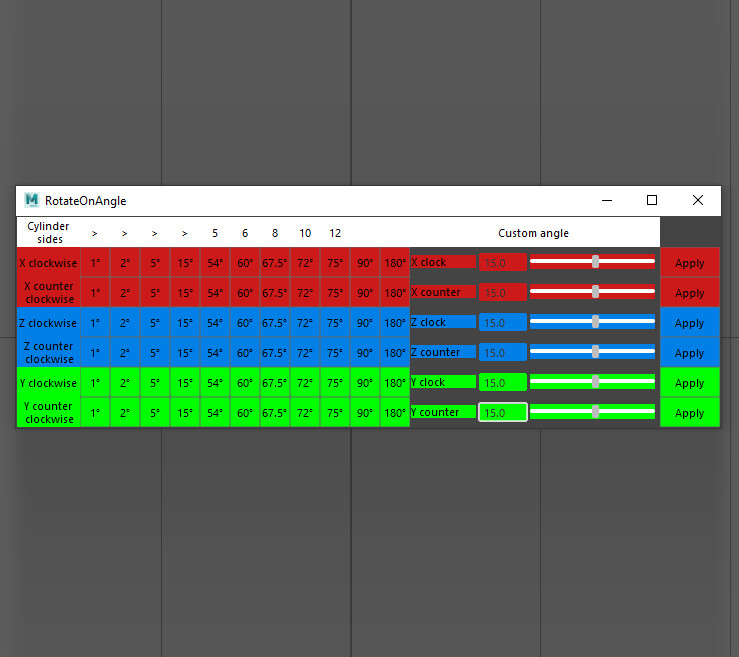 ArtStation - RotateOnAngle Script for Maya (MEL) | Resources