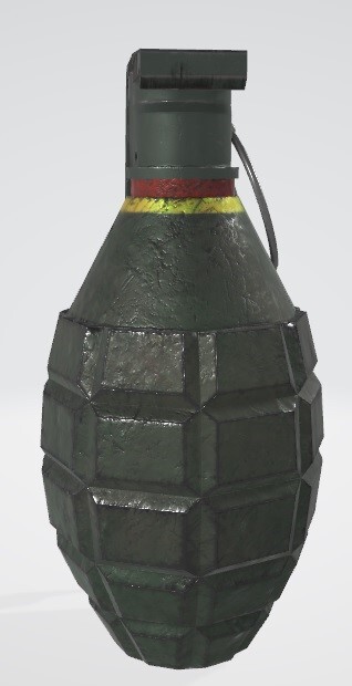 ArtStation - Hand grenade | Game Assets