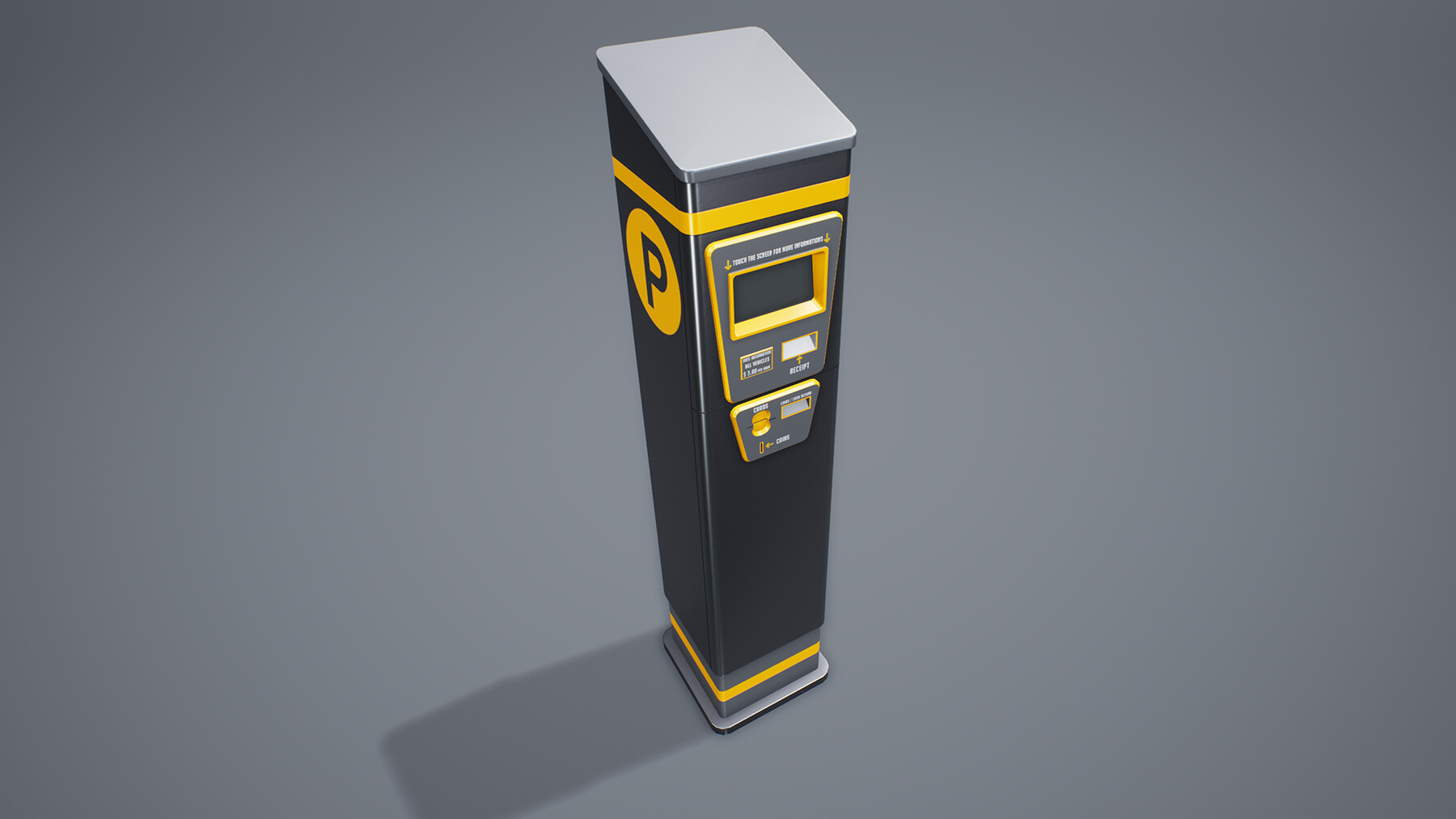ArtStation - Stylized Parking Meter | Game Assets