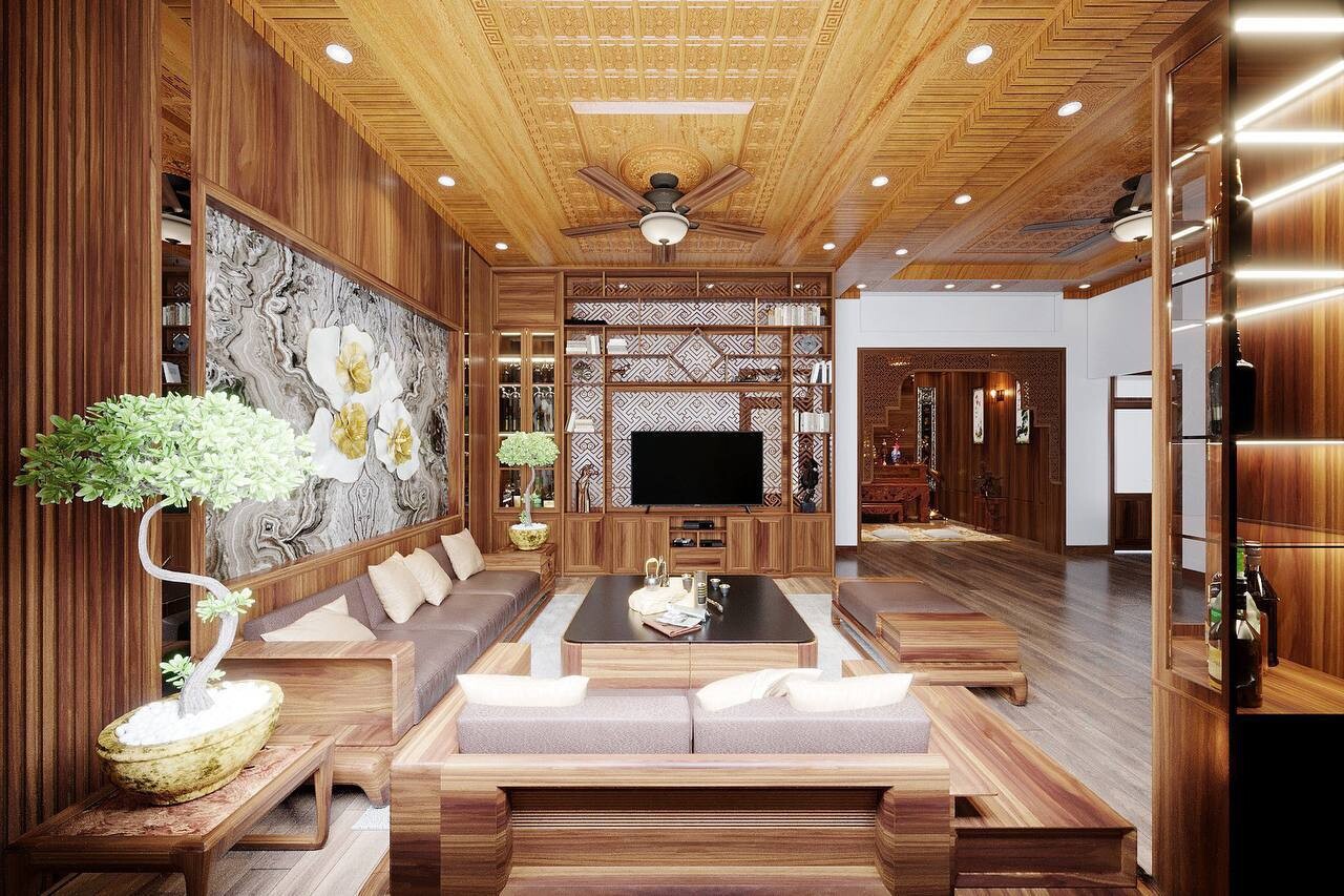 ArtStation - Walnut Living Room | Resources