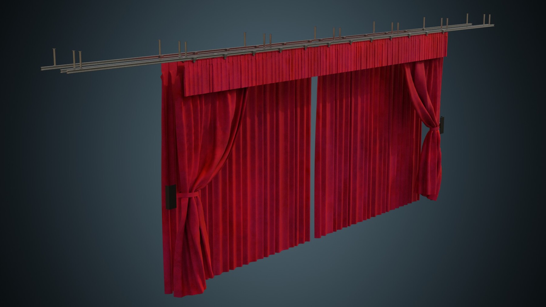 ArtStation - Curtain 1A | Game Assets